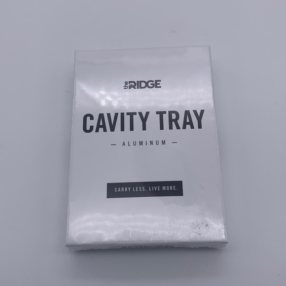 The Ridge | Accessories | The Ridge Cavity Tray Black Aluminum | Poshmark